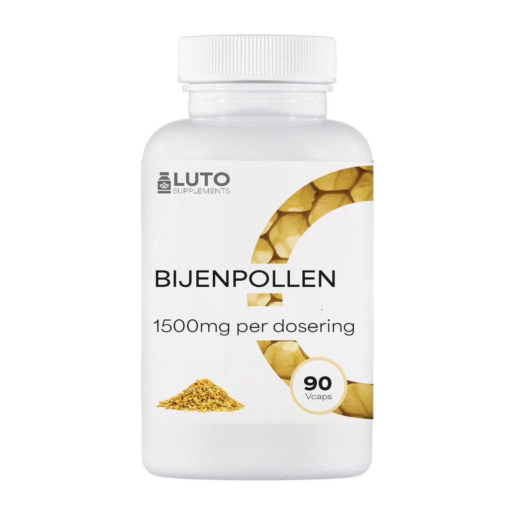 Bijenpollen 1500mg | 90 capsules | LUTO Supplements