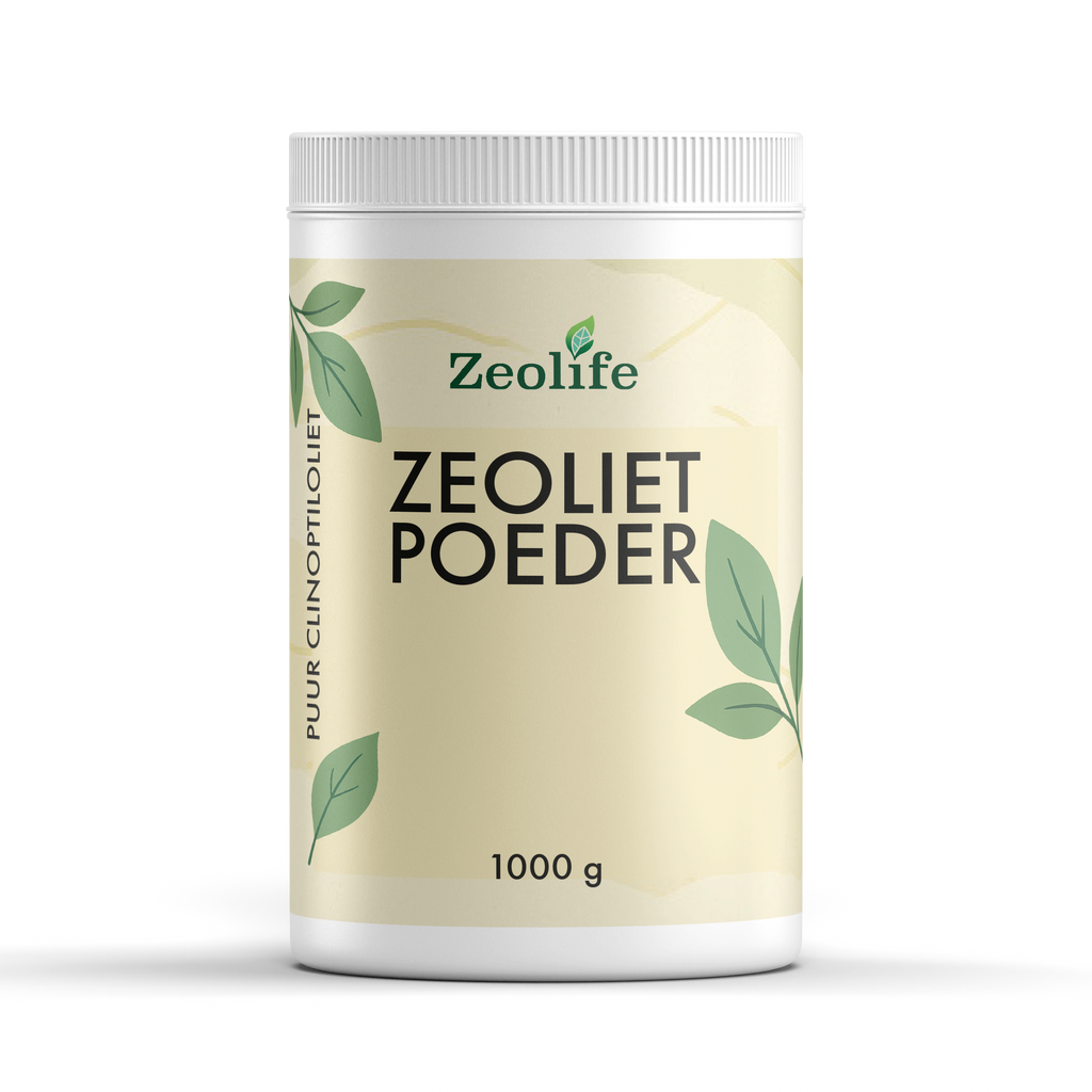 Zeolife - Zeolietpoeder 1 kg - Natuurlijk vulkanisch kleipoeder - Zeol