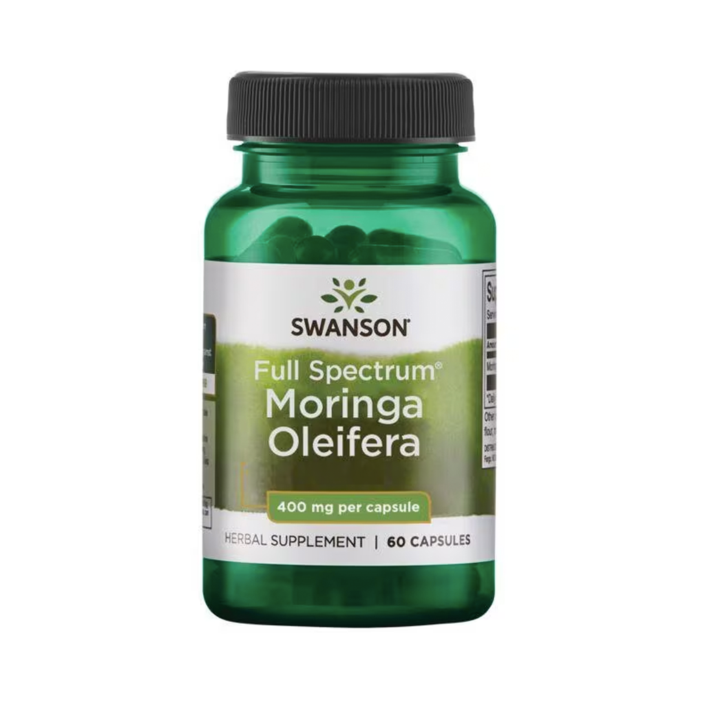 Moringa Oleifera 400mg | 60 capsules | Swanson | Tot 15% stapelkorting